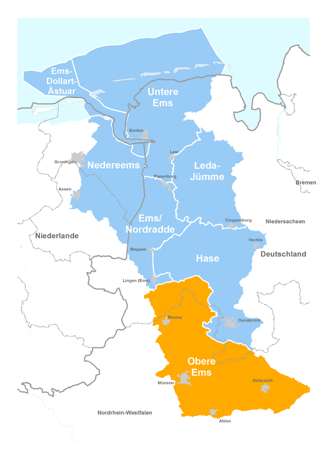 Obere Ems • Die Ems | De Eems